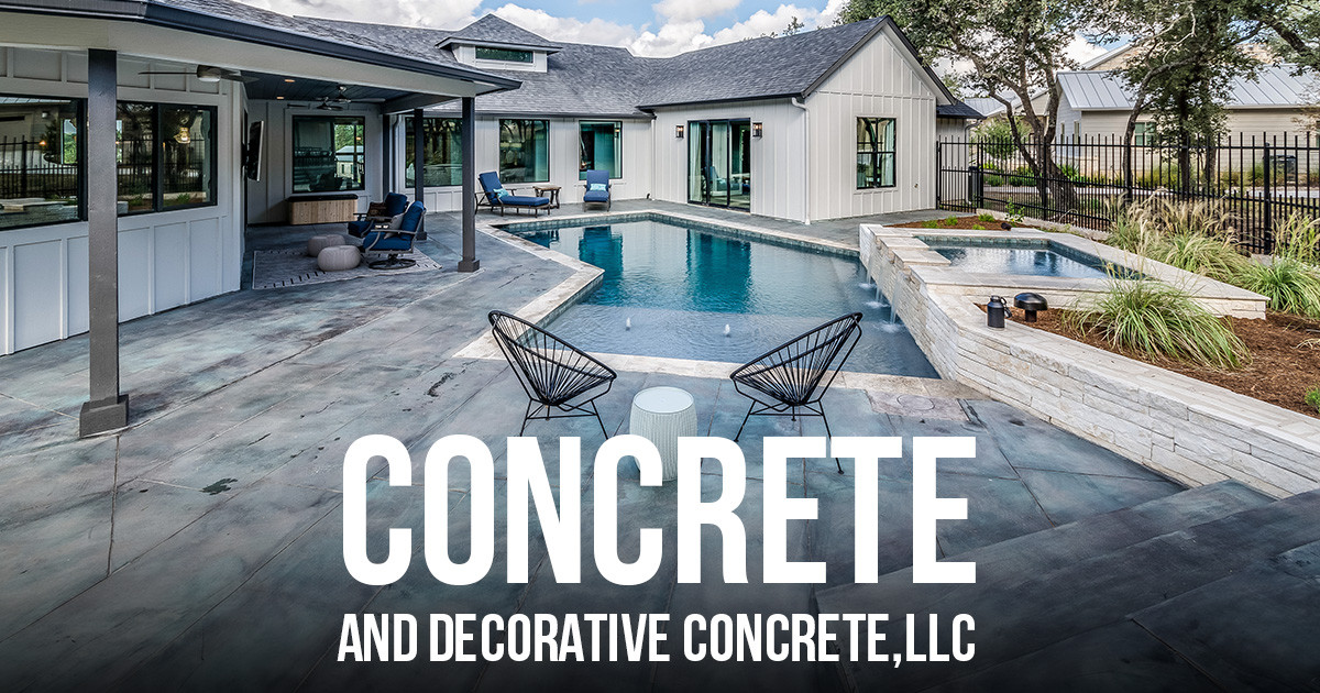 Concrete & Decorative Concrete | Pool Renovations San Antonio TX