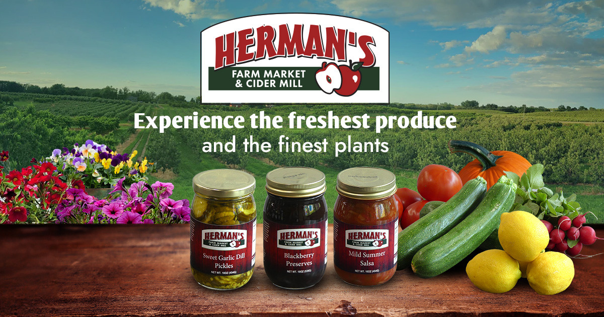 Herman's Farm Market & Cider Mill | Farm-Fresh Products Webster NY