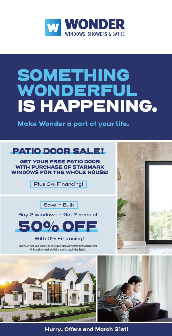 Window & Door Coupons in Rochester & Buffalo NY | Wonder Windows