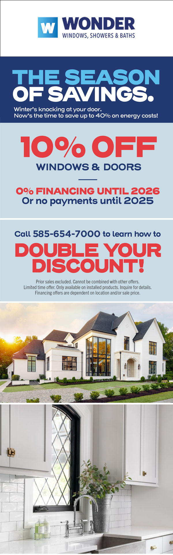 Window & Door Coupons in Rochester & Buffalo NY | Wonder Windows