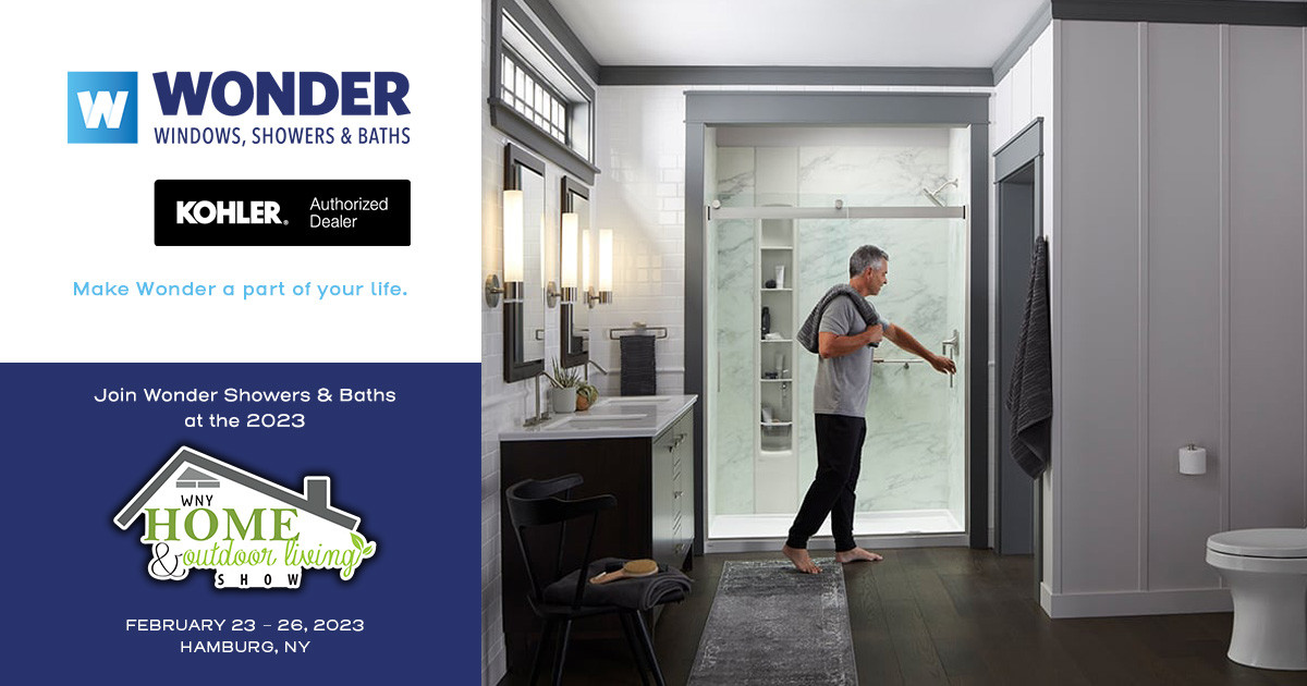 WNY Home and Outdoor Living Show 02/23/2023 | Wonder Showers & Baths
