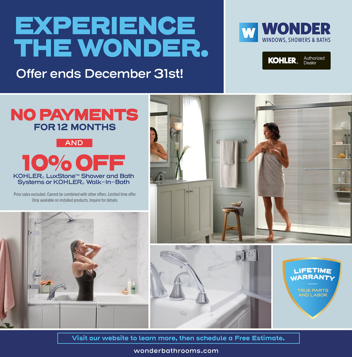 Specials | Wonder Showers & Baths
