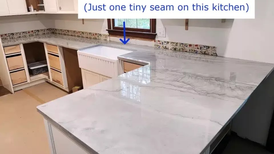 Seams & Layouts of Countertops Wyoming NY | All Kitchens Amazing