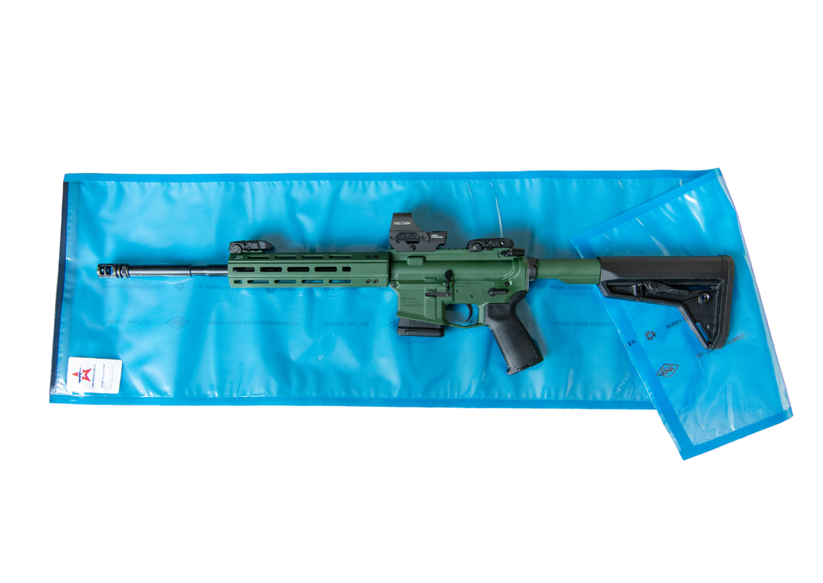 Anti Rust Rifle Storage Bags Reusable 5 Years Made In USA Anti Rust Rifle Storage Bags Reusable 5 Years Made In USA